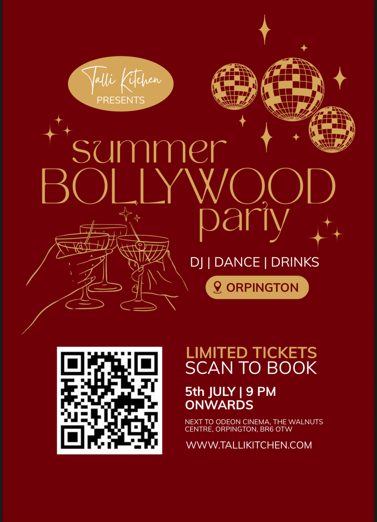 Talli Kitchen | Indian Restaurant Orpington | Cocktail Bar | Lounge